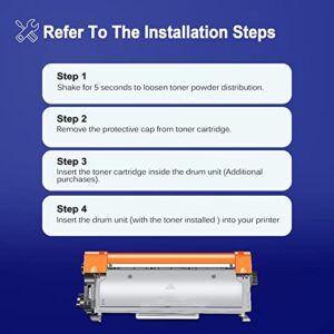 TN420 TN-420 Toner Cartridge - GULOYA :Compatible Replacement for Brother TN-420 TN420 Toner Cartridge for DCP-7060D Intellifax 2940 MFC-7240 MFC-7360N HL-2130 HL-2132 (1Black, TN4201PK)