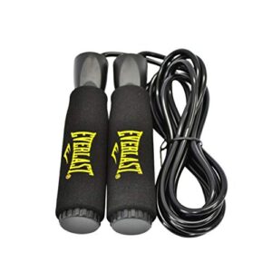 everlast 9ft pvc jump rope, 9 feet (black)