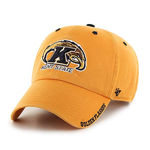 '47 NCAA Kent State Golden Flashes Mens Ice Clean Up Adjustable Hatice Clean Up Adjustable Hat, Alternate Team Color, One Size