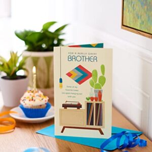 American Greetings Birthday Card For Brother (Good Time When We're Together)