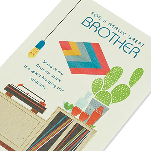 American Greetings Birthday Card For Brother (Good Time When We're Together)