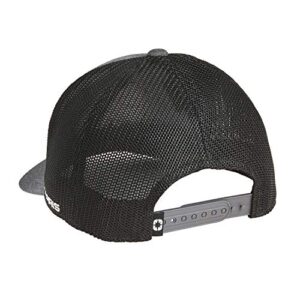 Polaris ATV Ellipse Patch Trucker Hat Gray/Black