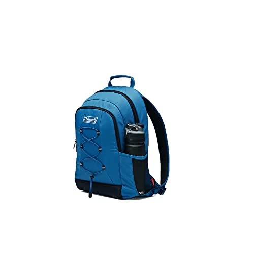 Coleman Chiller Series Insulated Portable Soft Cooler Backpack, Leak-Proof 28 Can Capacity Backpack Cooler with Adjustable Straps and Ice Retention