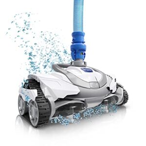 polaris maxx premium suction-side automatic pool cleaner for all in-ground pool surfaces, smart navigation, energy efficient, halo technology for easy debris removal