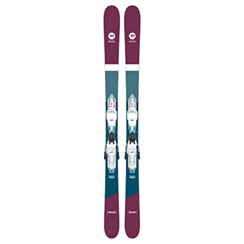 Rossignol Trixie Womens Skis 148 W/Look Xpress W 10 GW Bindings White/Sparkle