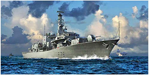 Trumpeter 006719 1/700 HMS Kent Model Building