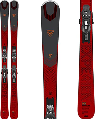 Rossignol Experience 86 Basalt Mens Skis 167 W/NX 12 Konect GW Bindings Black Red