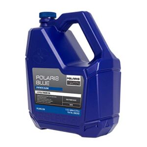 Polaris Snowmobile Blue Synthetic Blend 2-Cycle Oil, 2-Stroke Engines