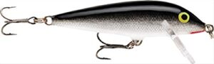 rapala countdown 1/4 oz fishing lure (silver, size- 2.75)