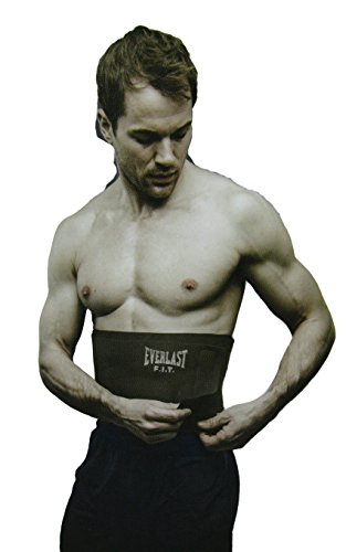 Everlast F.I.T. Slimmer Belt Up To 52 Waist Size, (Silver)