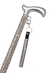 jacqueline kent sugar cane – adjustable cane – rose gold