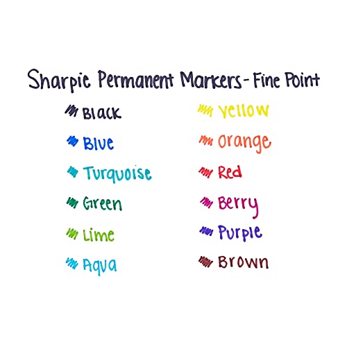 Sharpie® Retractable Permanent Markers, Fine Point, Black, Pack Of 3 Markers