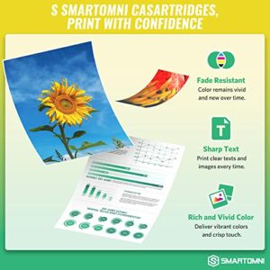 S SMARTOMNI TN450 TN420 Compatible Toner Cartridge for Brother TN-450 TN-420 use for HL-2130 HL-2135W HL-2250 MFC-7240 MFC-7365DN DCP-7060 DCP-7057 DCP-7070DW IntelliFax 2840 2940(Black, 4 Pack)