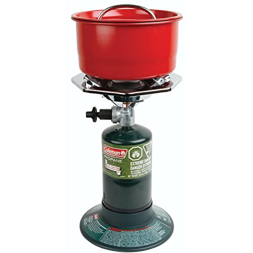 Coleman Gas Stove | Portable Bottletop Propane Camp Stove with Adjustable Burner