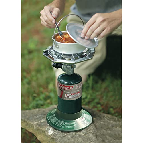 Coleman Gas Stove | Portable Bottletop Propane Camp Stove with Adjustable Burner