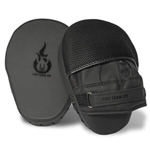 fire team fit focus mitts (black)