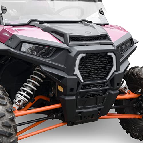 Front Fascia for Polaris RZR, SAUTVS Combined Front Fascia for Polaris RZR XP 1000/ RZR XP4 1000 2014-2018, RZR 900 2015-2020/ RZR 4 900 2015-2018 Accessories, Replace #5439786-070