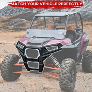 Front Fascia for Polaris RZR, SAUTVS Combined Front Fascia for Polaris RZR XP 1000/ RZR XP4 1000 2014-2018, RZR 900 2015-2020/ RZR 4 900 2015-2018 Accessories, Replace #5439786-070