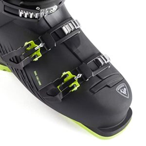 Rossignol Hi-Speed 100 Hv Boots, Color: Black Yellow, Size: 275 (RBL2130-275)