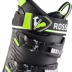 Rossignol Hi-Speed 100 Hv Boots, Color: Black Yellow, Size: 275 (RBL2130-275)