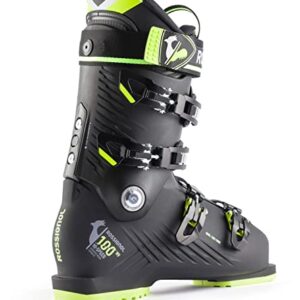 Rossignol Hi-Speed 100 Hv Boots, Color: Black Yellow, Size: 275 (RBL2130-275)