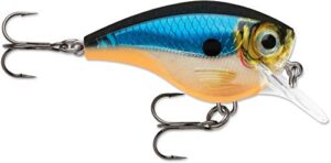 rapala balsa xtreme brat hard bait lure, freshwater, size 06, 2″ length, 6′ depth, 3/8 oz, blue ghost, package of 1 (bxb06bgh)