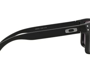 Oakley Holbrook Sunglasses, Matte Black Frame/Warm Grey Lens, One Size