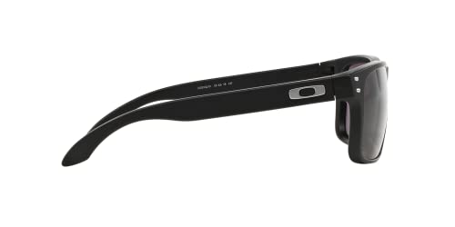 Oakley Holbrook Sunglasses, Matte Black Frame/Warm Grey Lens, One Size