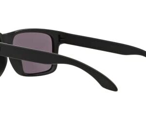 Oakley Holbrook Sunglasses, Matte Black Frame/Warm Grey Lens, One Size