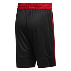 adidas Mens 3G Speed X Shorts Black/Scarlet/Scarlet L