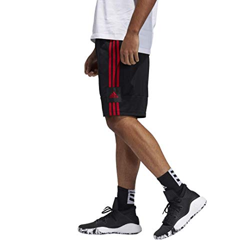 adidas Mens 3G Speed X Shorts Black/Scarlet/Scarlet L