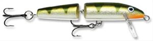 rapala jointed 13 fishing lure, 5.25-inch, yellow perch