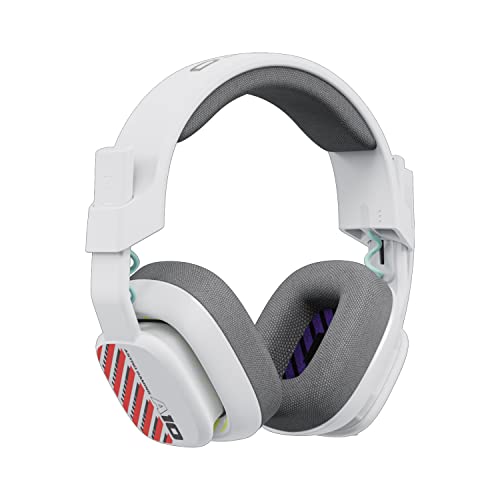 Astro A10 Gaming Headset Gen 2 Wired Headset - Over-Ear Gaming Headphones with flip-to-Mute Microphone, 32 mm Drivers, for Playstation 5/ 4, Nintendo Switch, PC, Mac - White