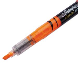 SHARPIE Liquid Highlighter, Micro Chisel Point, Fluorescent OrangeCategory: Highlighters (24676)