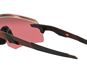 Oakley Men's OO9471 Encoder Rectangular Sunglasses, Matte Red Colorshift/Prizm Trail Torch, 36 mm