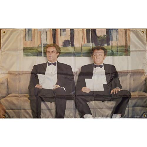 Banger - Step Brothers The Interview - Will Ferrell Motivational Inspirational Office Gym Dorm Wall Decor Design on a 3X5 Feet Flag with 4 Grommets for Easy Hanging. Authentic BANGER FLAG