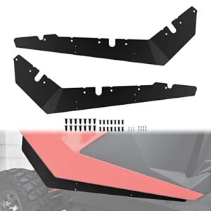 sautvs lower door panels insert kit for rzr pro xp, lower door trim kit door valance for polaris rzr pro xp 2020-2023, rzr pro r/turbo r 2022 for 2 doors accessories (2pcs, black)