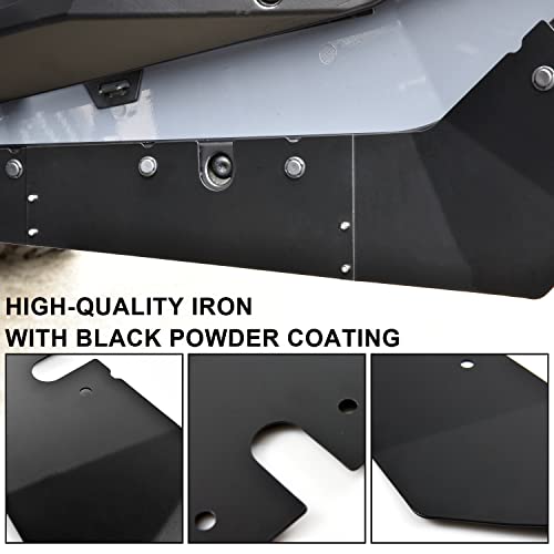 SAUTVS Lower Door Panels Insert Kit for RZR PRO XP, Lower Door Trim Kit Door Valance for Polaris RZR PRO XP 2020-2023, RZR PRO R/Turbo R 2022 for 2 Doors Accessories (2PCS, Black)