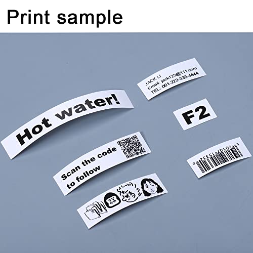 Tz Tape 18mm 0.7 Laminated White Replacement for TZe-241 TZe241 3/4" Compatible with Brother Laminated P-Touch Tape, Black on White, Work with Brother Ptouch PTD400 PTD410 PTD600, 3-Pack