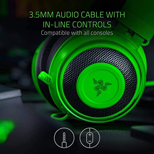 Razer Kraken Gaming Headset: Lightweight Aluminum Frame (Renewed)