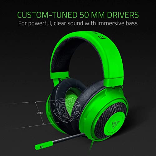 Razer Kraken Gaming Headset: Lightweight Aluminum Frame (Renewed)