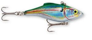 rapala rattlin’ rapala 07 fishing lure, 2.75-inch, holographic emerald shad