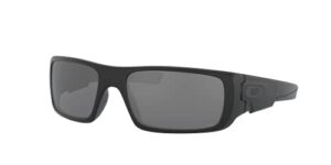 oakley crankshaft sunglasses black frame, black iridium polarized lenses, 60mm