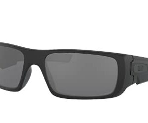 Oakley Crankshaft Sunglasses Black Frame, Black Iridium Polarized Lenses, 60MM