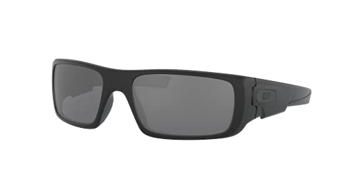 Oakley Crankshaft Sunglasses Black Frame, Black Iridium Polarized Lenses, 60MM