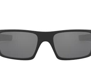 Oakley Crankshaft Sunglasses Black Frame, Black Iridium Polarized Lenses, 60MM