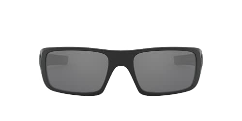 Oakley Crankshaft Sunglasses Black Frame, Black Iridium Polarized Lenses, 60MM