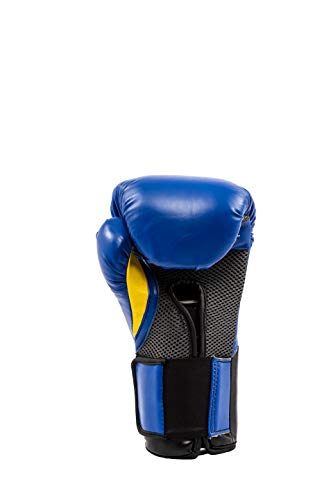 Everlast Elite Pro Style Training Gloves, Blue, 12 oz