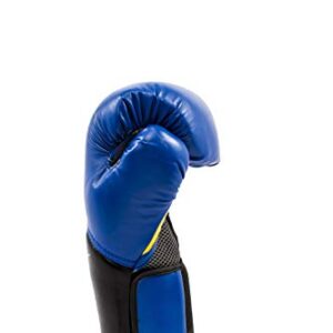 Everlast Elite Pro Style Training Gloves, Blue, 12 oz