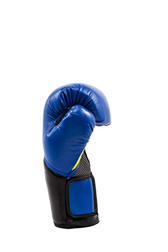 Everlast Elite Pro Style Training Gloves, Blue, 12 oz